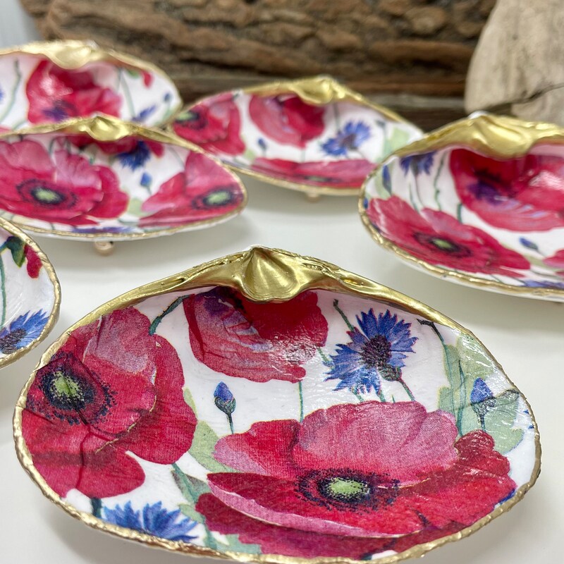 Decoupage Shells - Etsy