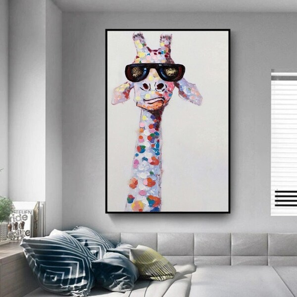 Giraffe Poster - Etsy