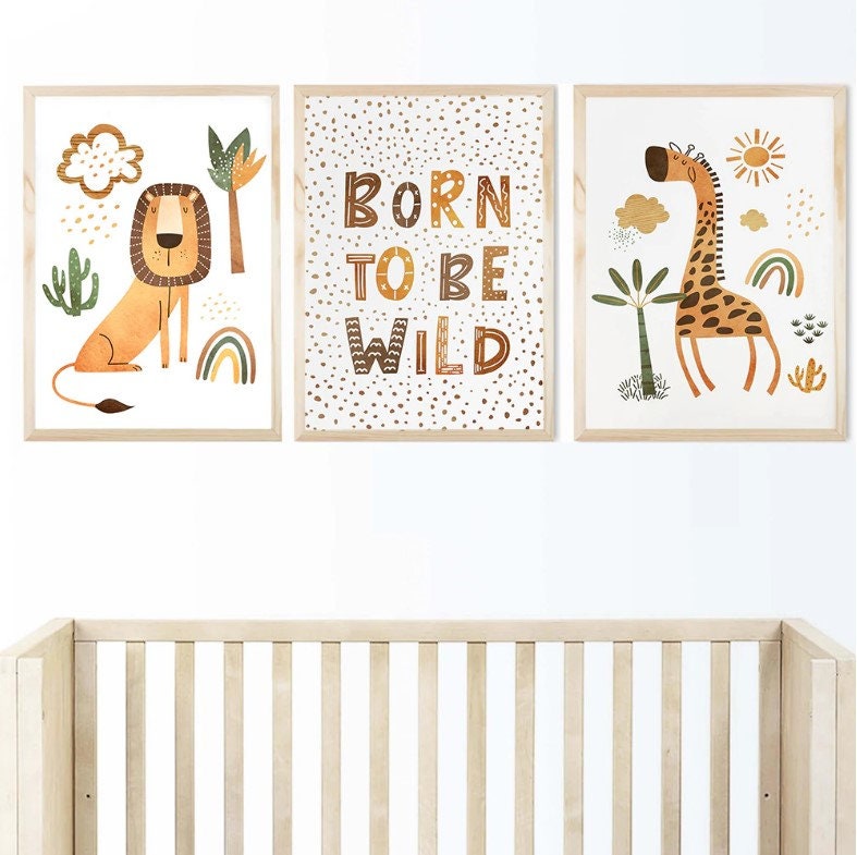 Jungle Animal Posters Animal Posters Posters for Children Animal ...