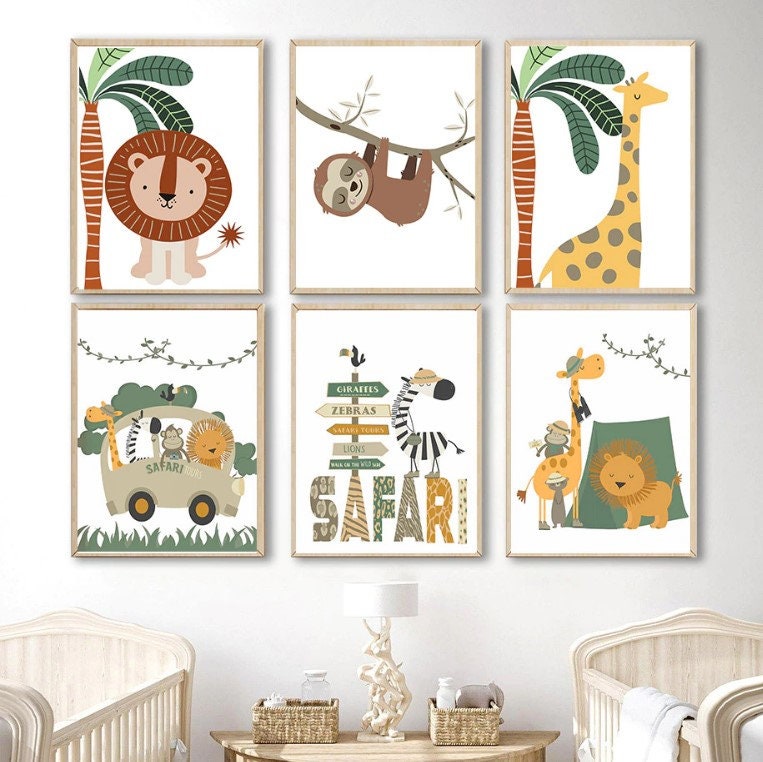 Jungle Animal Posters - Animal Posters - Posters for Children - Animal ...