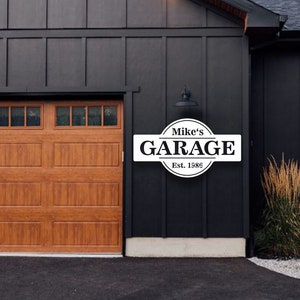 Metal Sign, Custom Metal Sign, Garage Sign, Man Cave Sign, Personalized ...