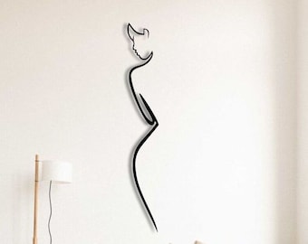 Woman Curvy Body Art Print, Curvy Woman Poster, Body Positive Print ...
