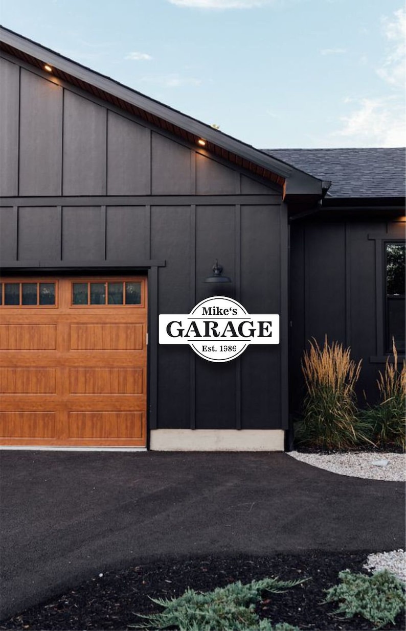 Metal Sign, Custom Metal Sign, Garage Sign, Man Cave Sign, Personalized ...