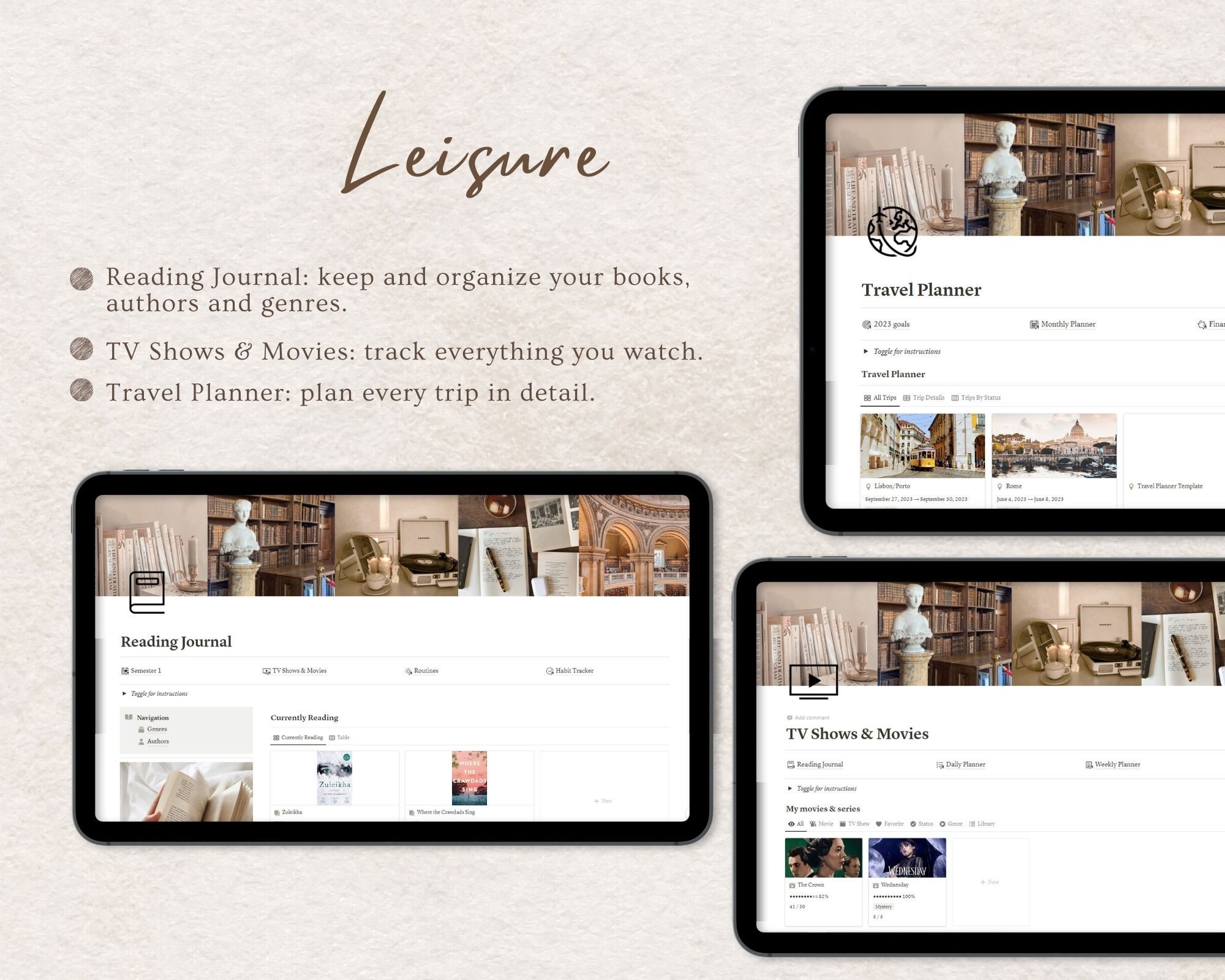 Notion Template Student Planner, Academic Planner, Notion Planner, Study, Learning, Courses ...