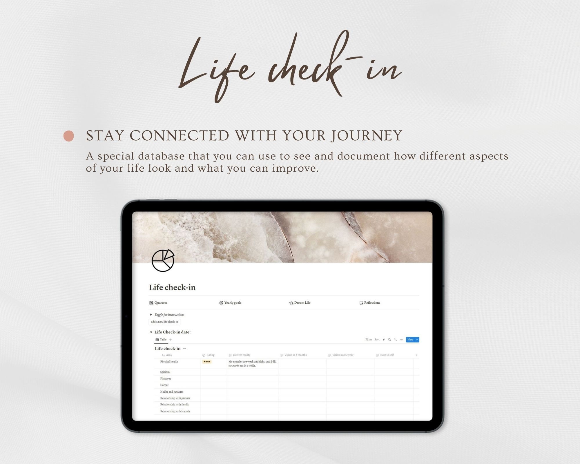 12 Week Year Notion Planner Notion Template 3 Month Goals Planner 2025 ...