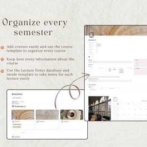 Notion Template Student Planner, Academic Planner, Notion Planner ...