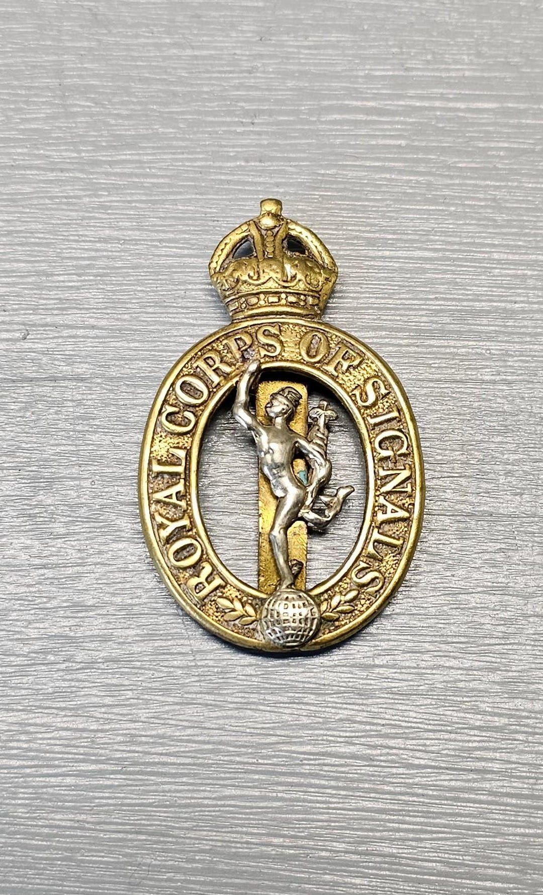 Royal Corps of Signals Cap Badge - Etsy