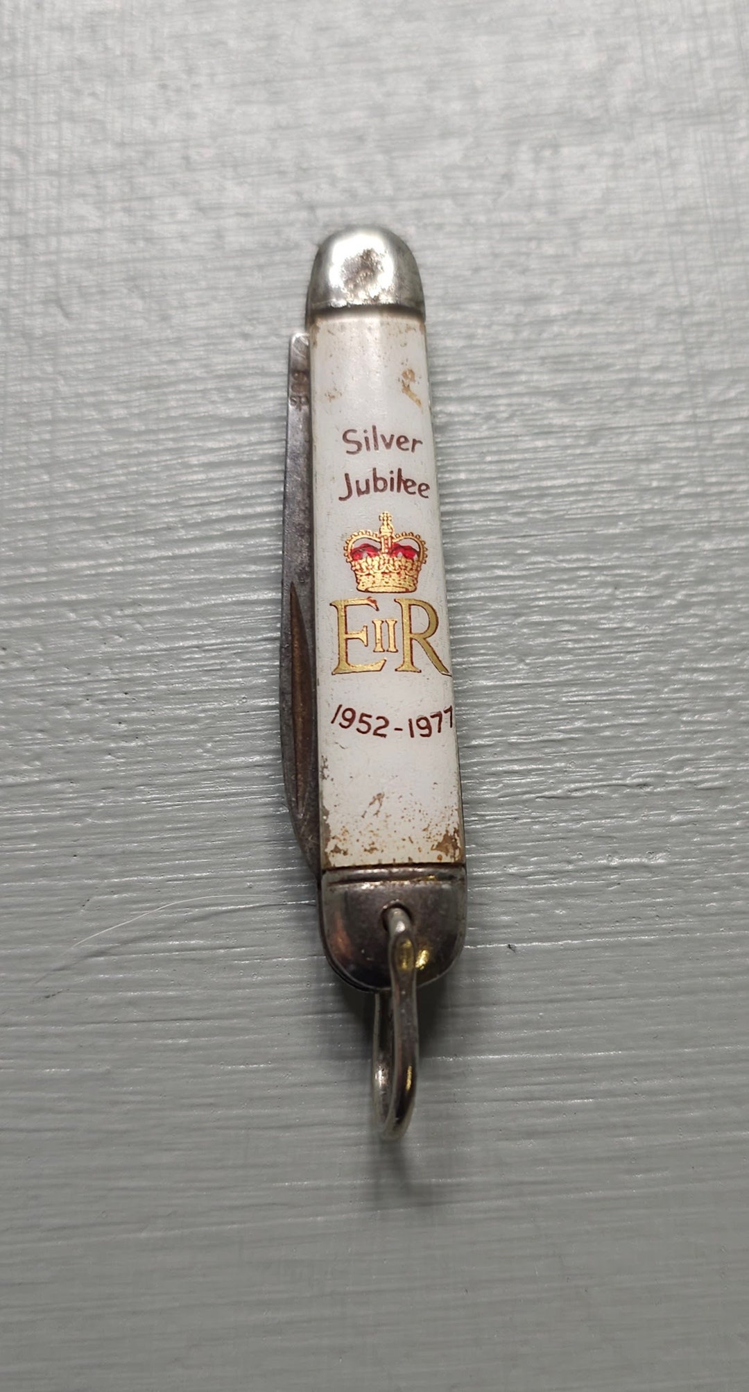 Queen Elizabeth II Silver Jubilee Pocket Knife 1977 - Etsy