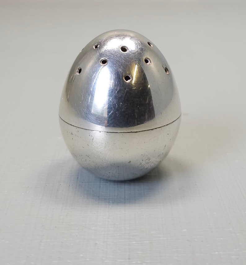 20th Century Silver Plated Pounce Pot - Etsy UK