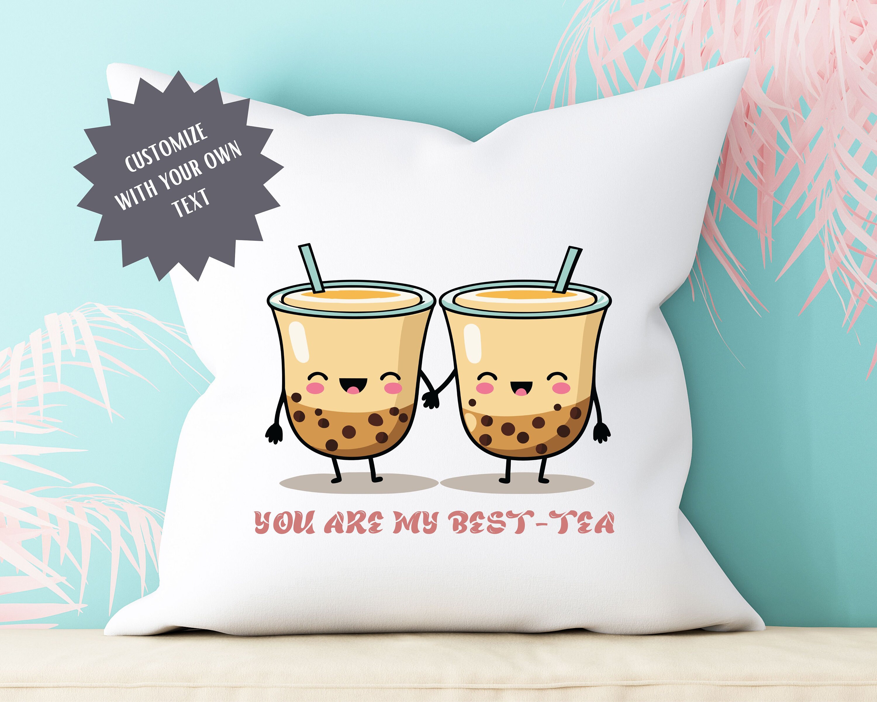 Cute Kawaii Boba Tea Bes-teas SVG PNG EPS Sublimation File Digital ...