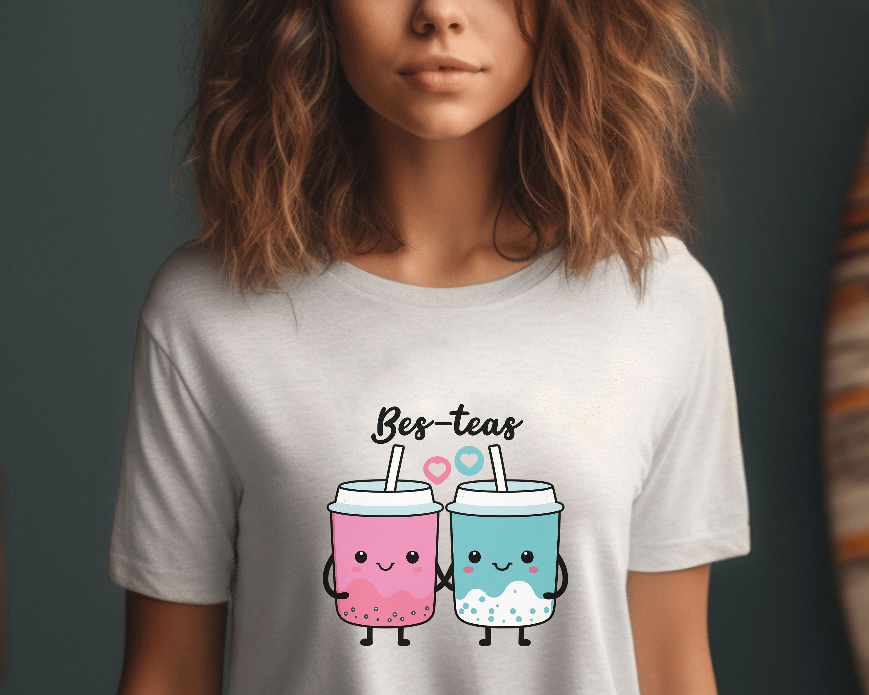 Cute Kawaii Boba Tea Bes-teas SVG PNG EPS Sublimation File Digital ...