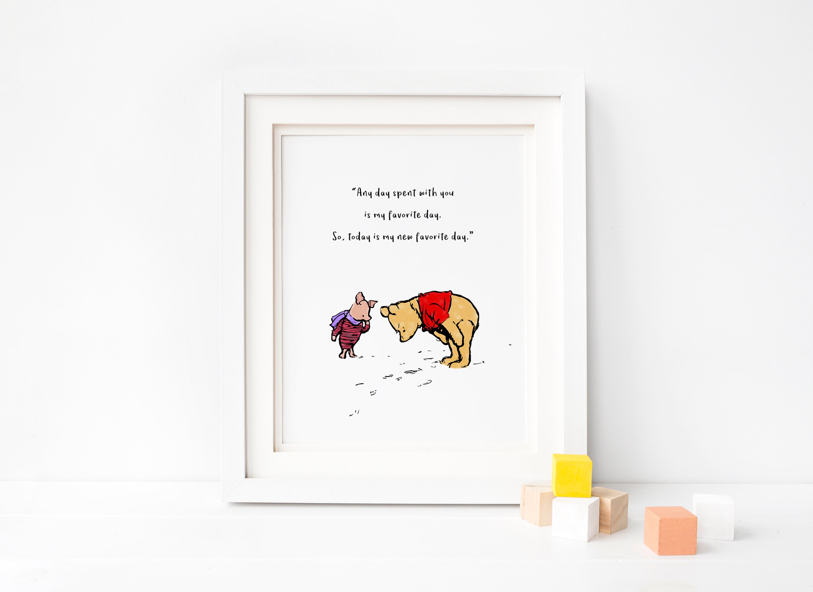 Winnie the Pooh Quotes,set of 8,nursery Decor,nursery Wall Art ...