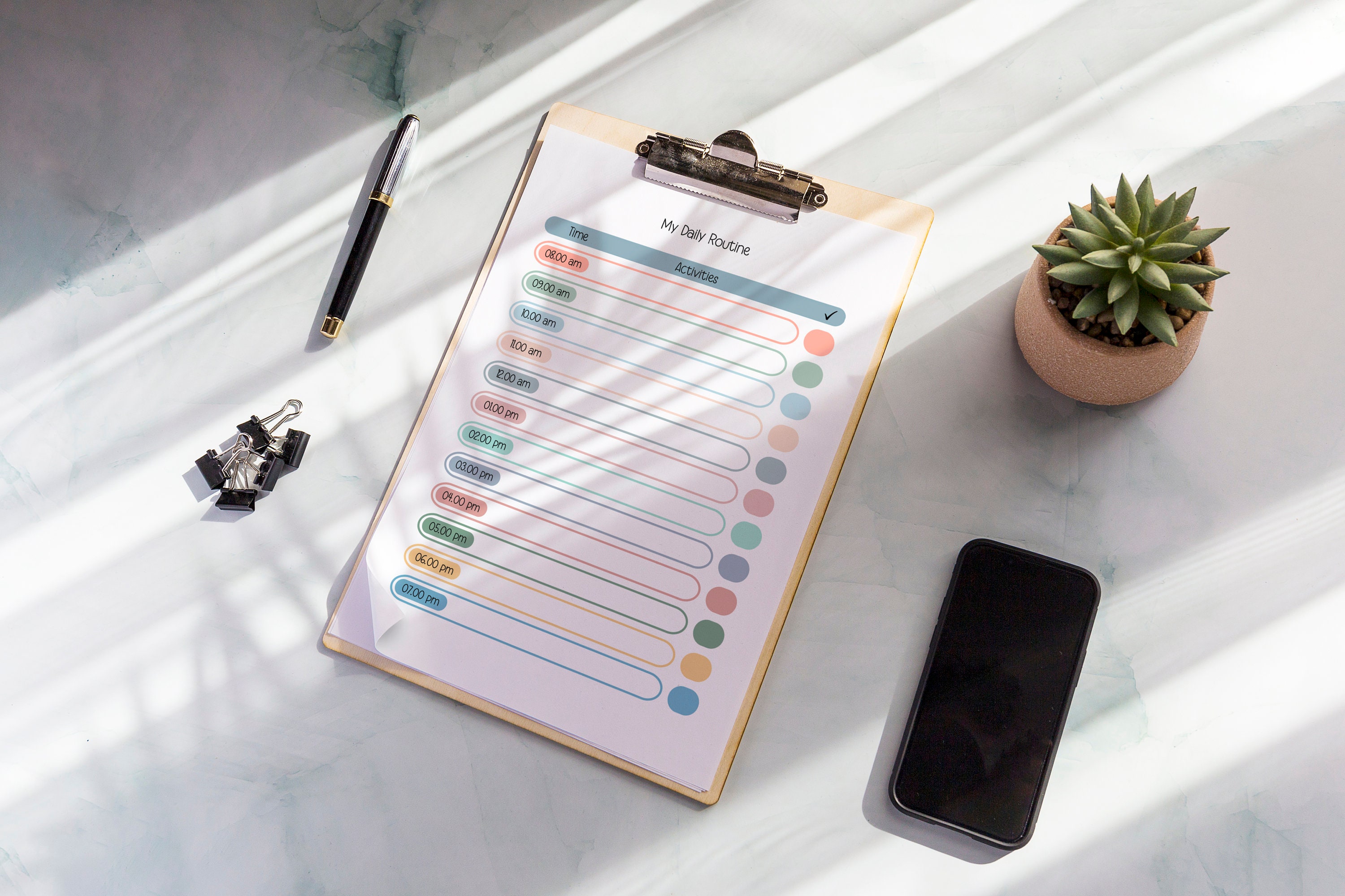 Minimalist Activity List Printable, to Do List, Simple Tasks List ...