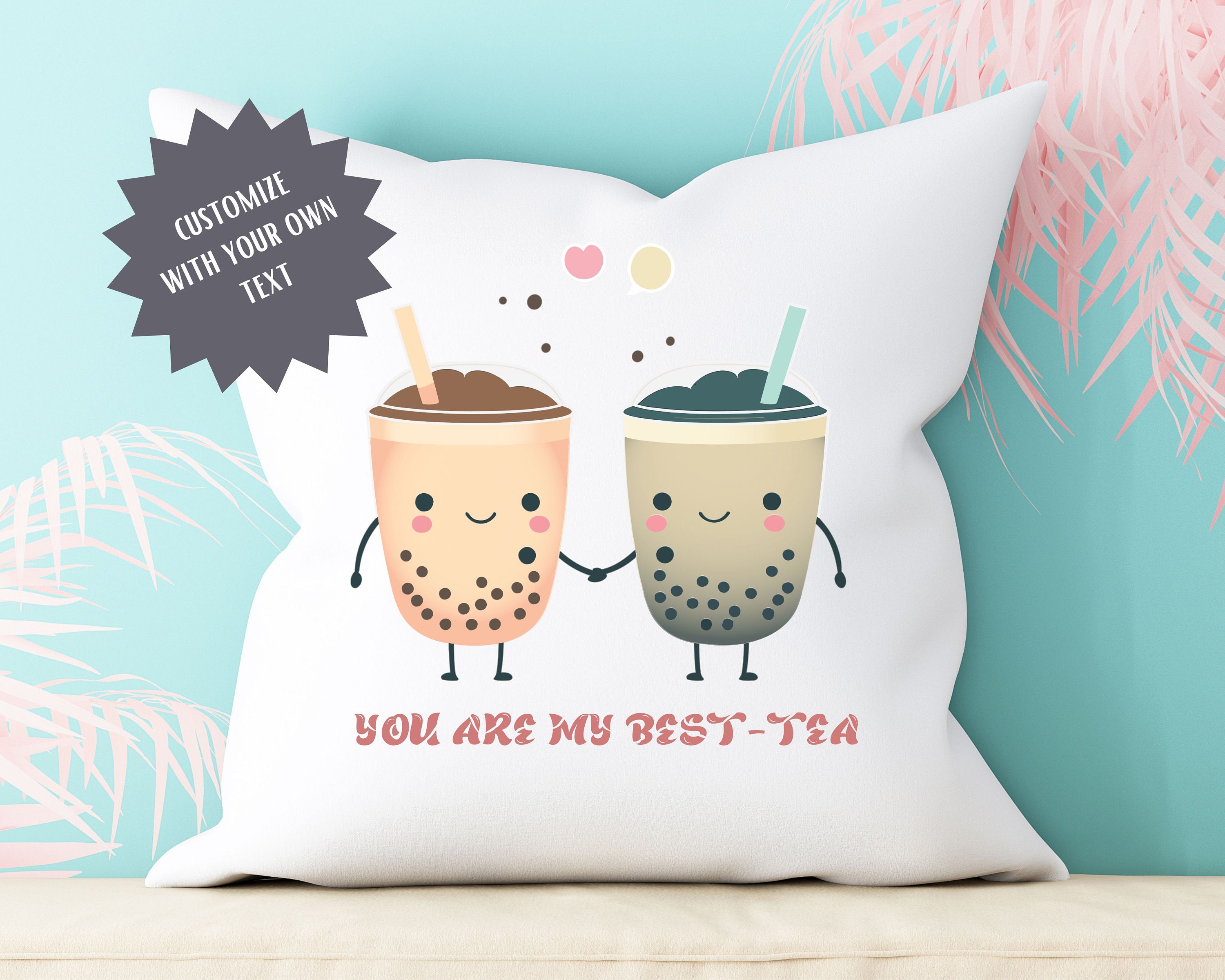 Kawaii Boba Tea Buddies SVG, Besties Design (digital Download) - Etsy