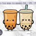 Cute Kawaii Boba Tea Bes-teas SVG PNG EPS Sublimation File Digital ...