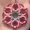 Celtic Flower Chainmaille Keychains - Etsy