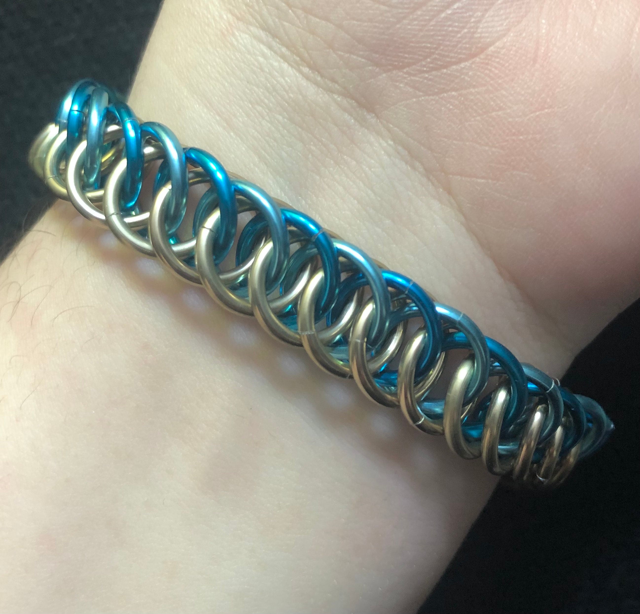 Half Persian (4-in-1) Chainmaille Bracelets - Etsy