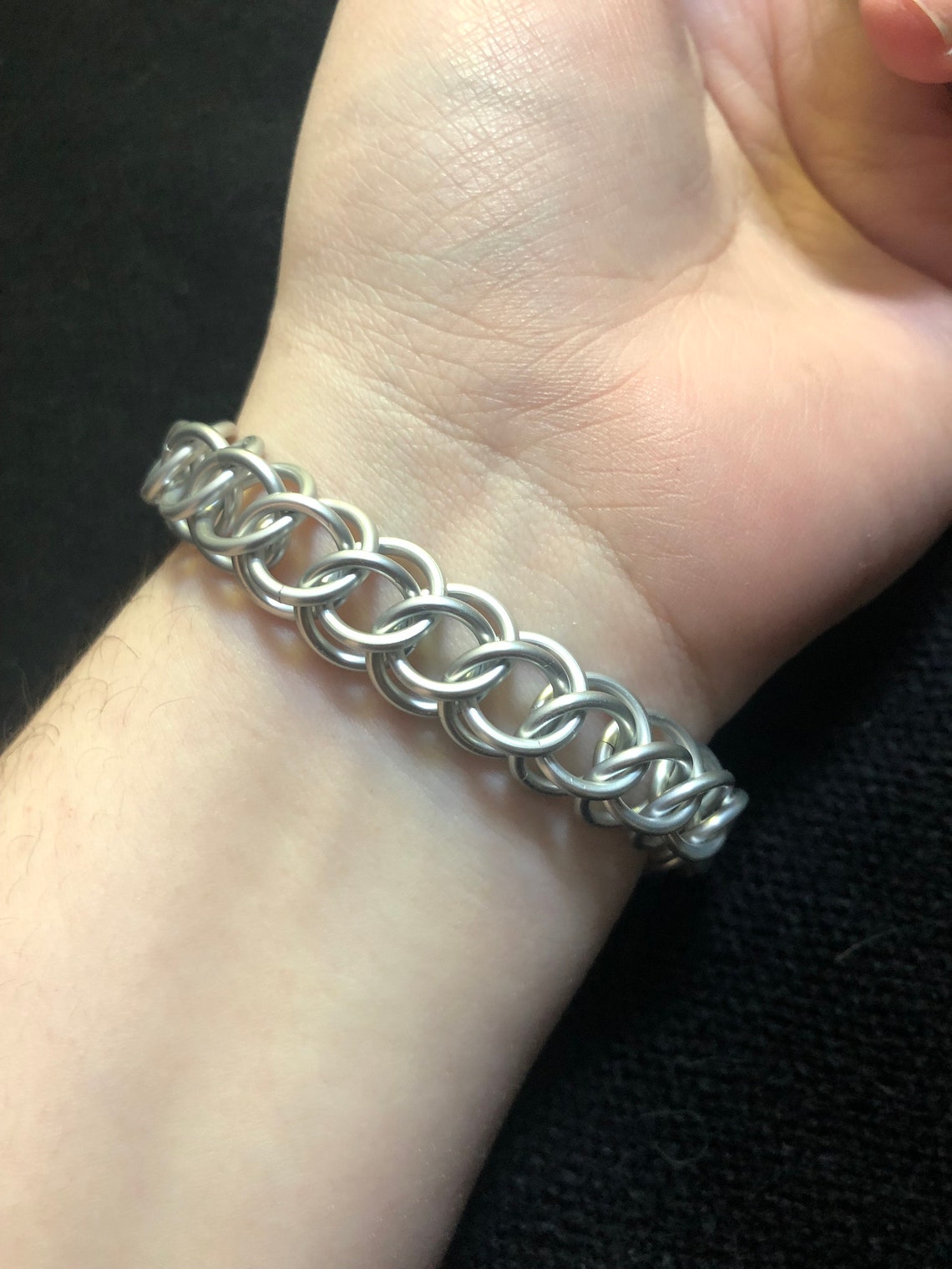 Half Persian (3-in-1) Chainmaille Bracelets - Etsy