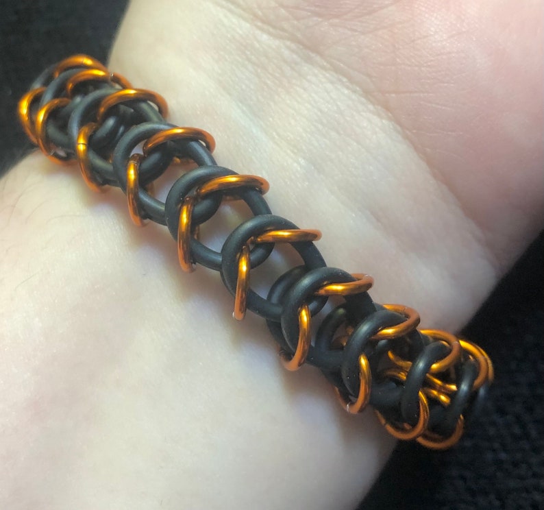 Stretchy Flat Box Chainmaille Bracelets - Etsy