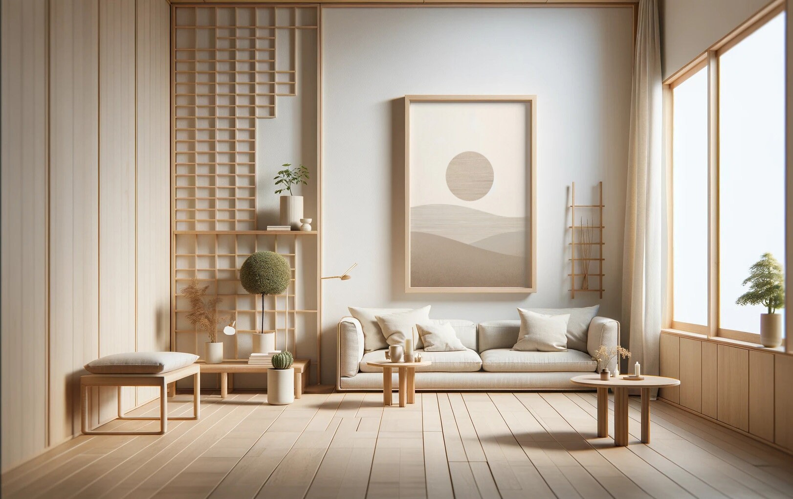 Japandi Style Texture Wall Art Poster Print Digital Home Decor ...