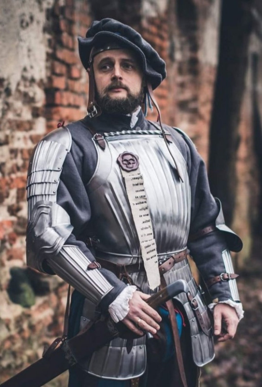 Medieval Brave Antique Cuirass Armor Knight Warrior Cuirass Armor Fully ...