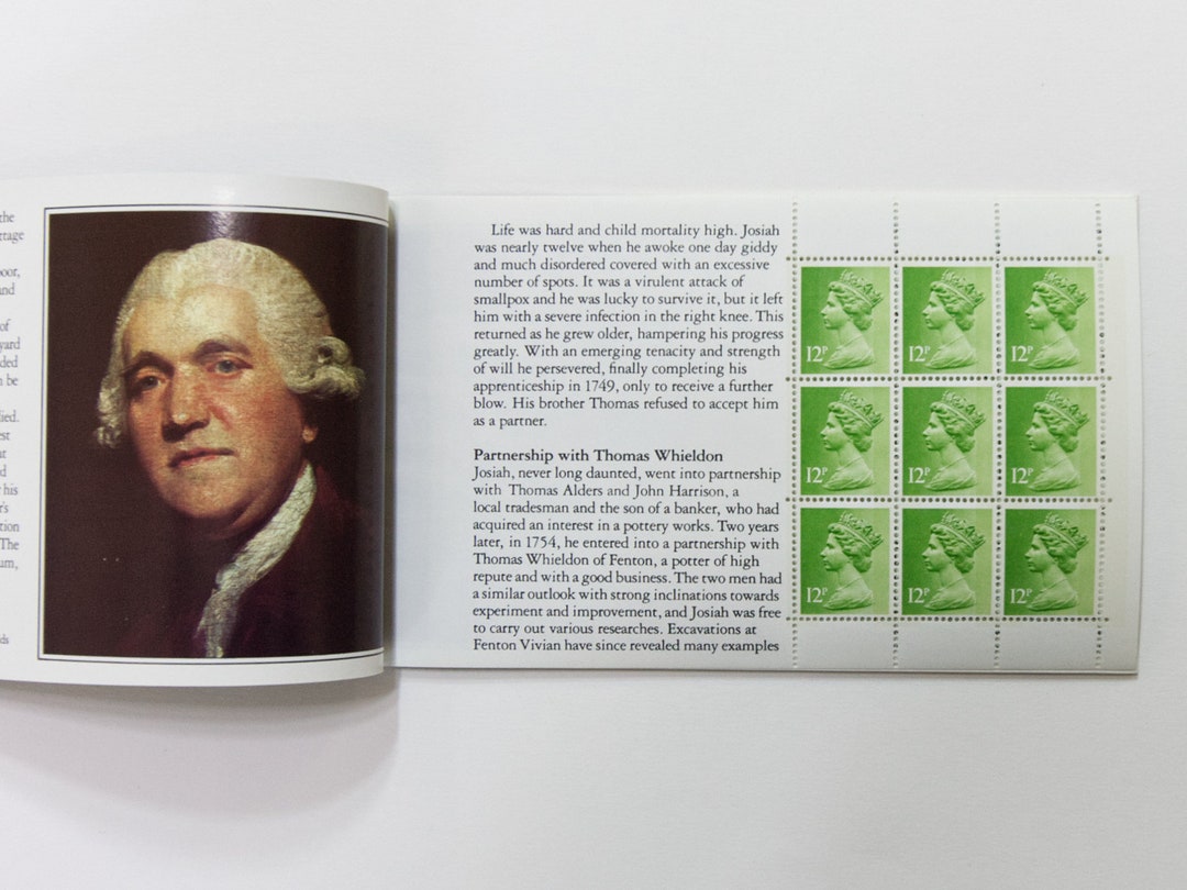GB Book of Stamps of Story of Wedgwood. 33 Machin Derivatives - Etsy