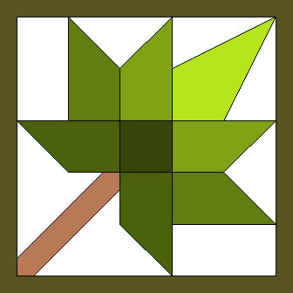 Maple Leaf Barn Quilt Patterns - Etsy