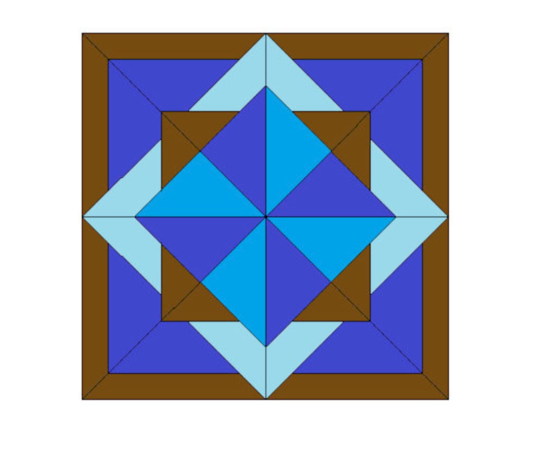 Barn Quilt Square SVG - Etsy