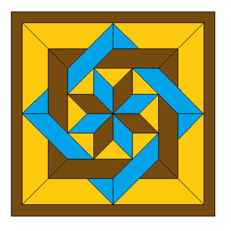 Interlocking Squares - Etsy