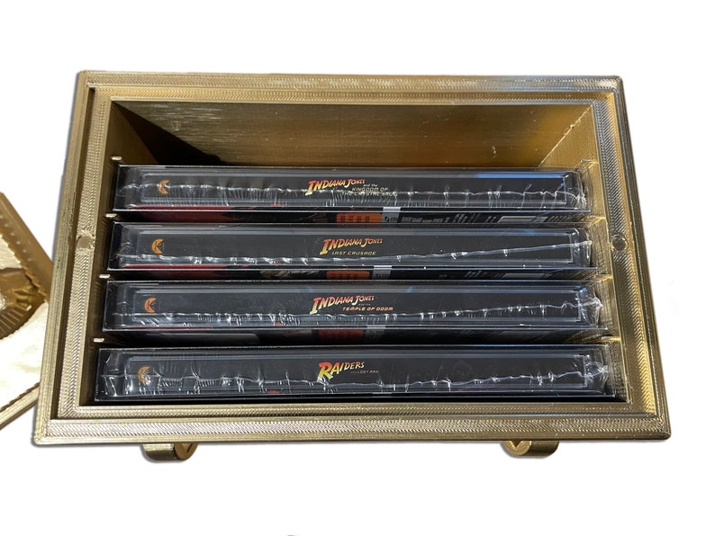 Ark of the Covenant-indiana Jones Saga Steelbook Ultimate Custom 3D Box ...