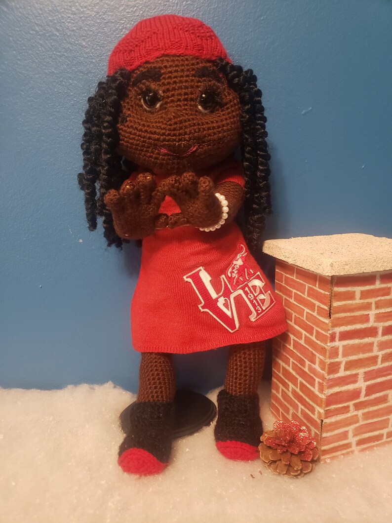 Delta Sigma Theta Sorority Doll - Etsy
