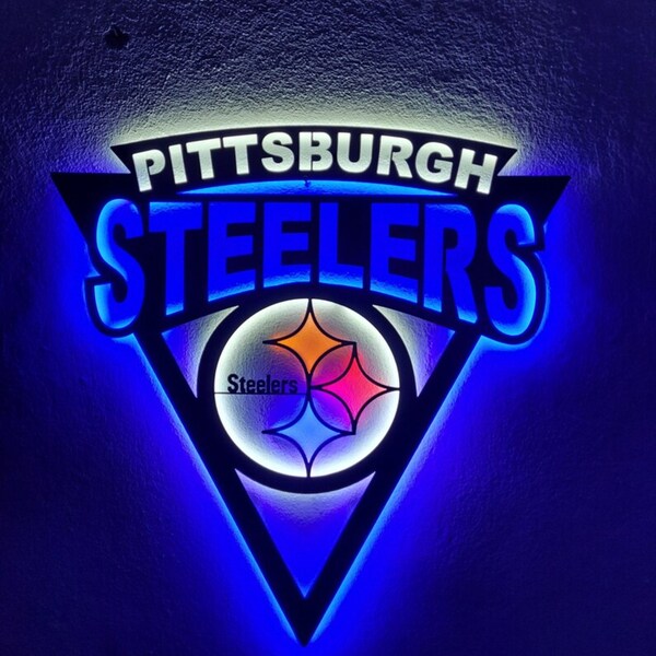 Steelers Wood Sign - Etsy