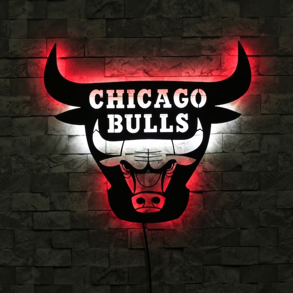 Neon Chicago Bulls Sign - Etsy