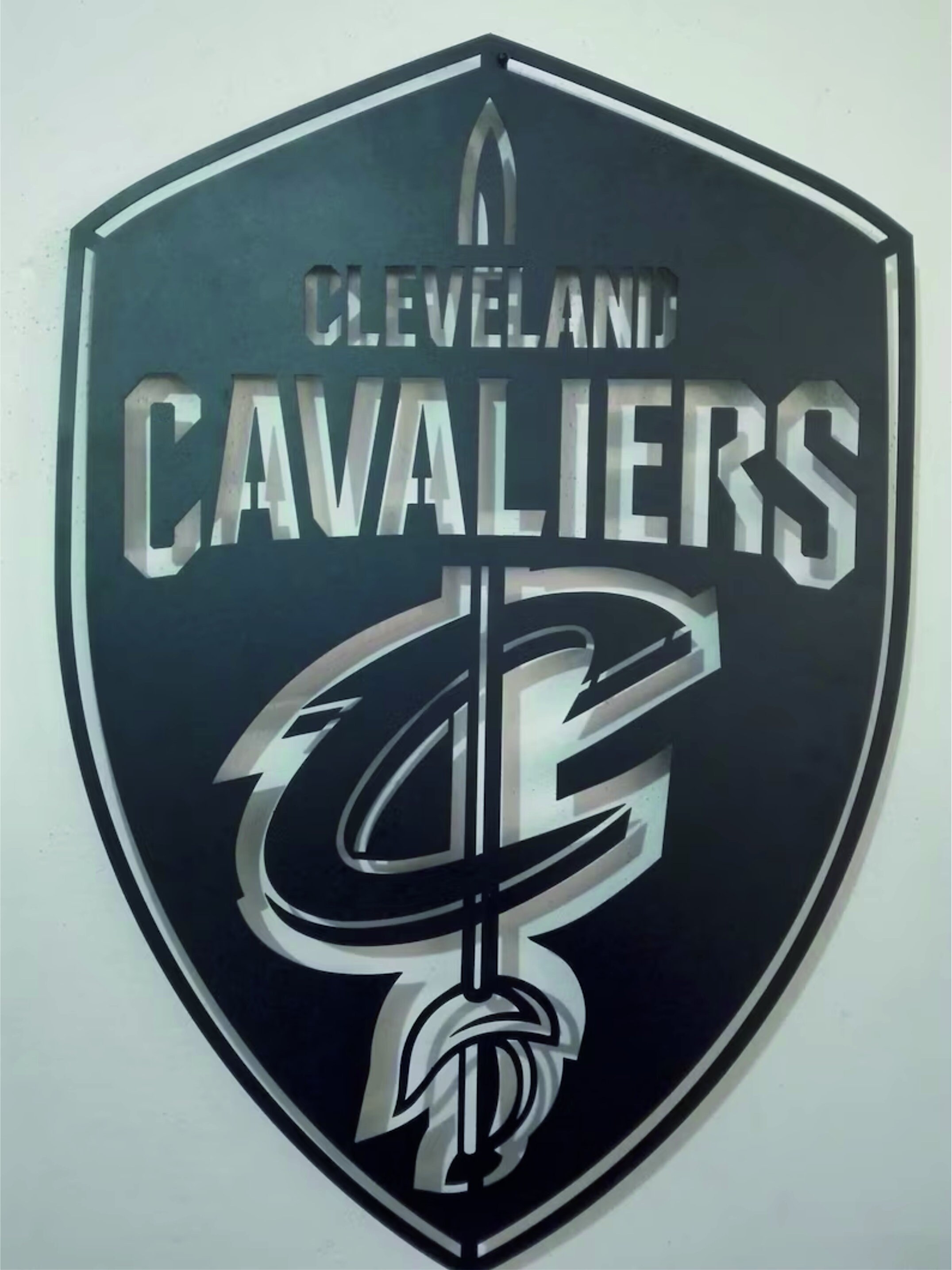 Cleveland Cavaliers Logo, LED Wood Wall Art, Wall Decor, Cleveland ...