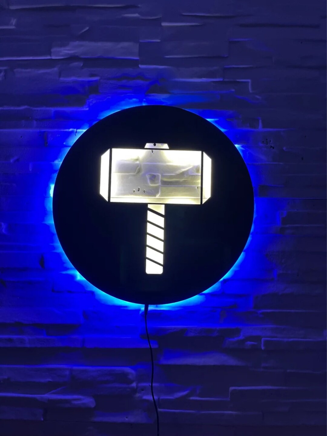 Thor Avengers Led Sign Marvel Logo Wall Decor Gift for Kids Avengers ...