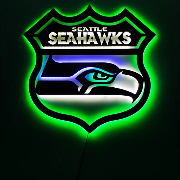 Seahawks Wood Sign - Etsy