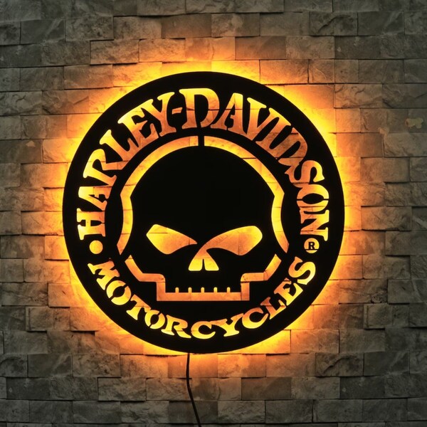 Harley Davidson Sign - Etsy
