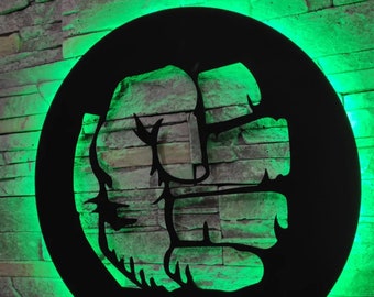 Led Hulk Sign - Etsy