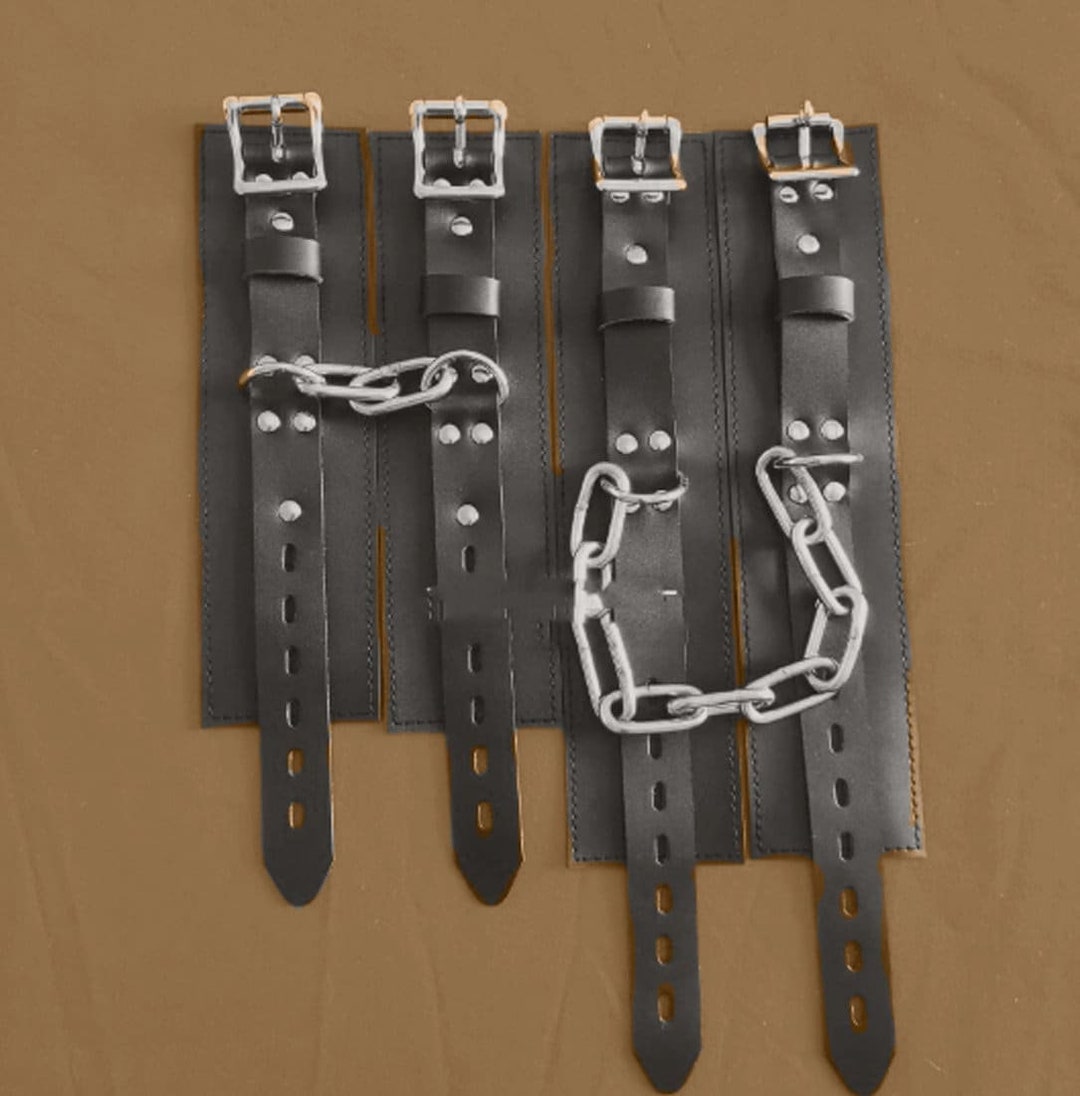Hand and Feet Chains Cuffs / Lockshop - Etsy
