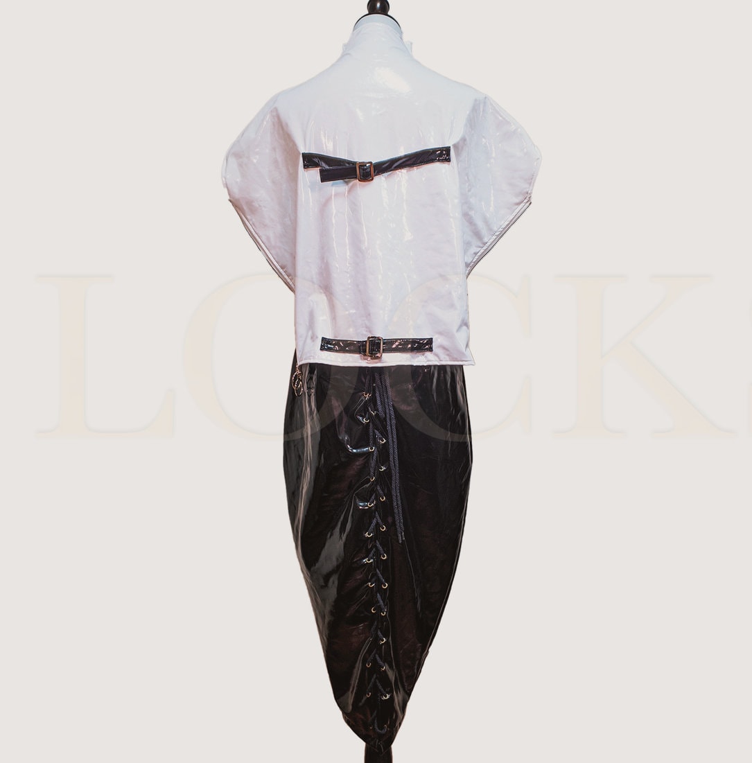 Latex Armbinder ® Kleid Für Sklaven Etsyde