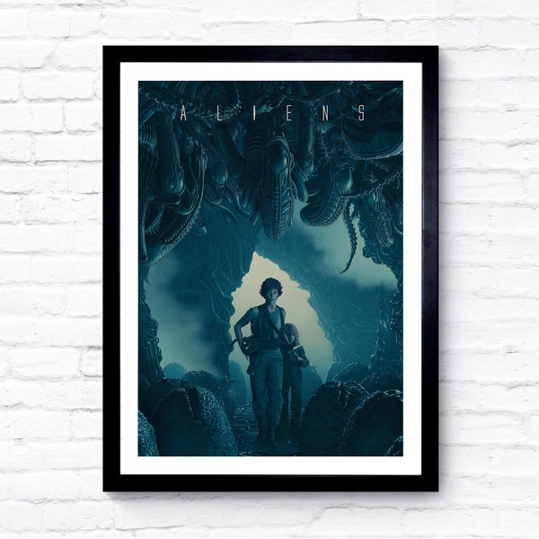 Alien Movie Poster Art - Etsy
