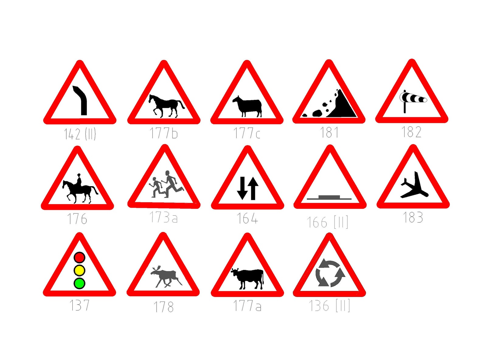 Traffic Sign Bundle DWG, Traffic Management CAD Drawing , Autocad ...