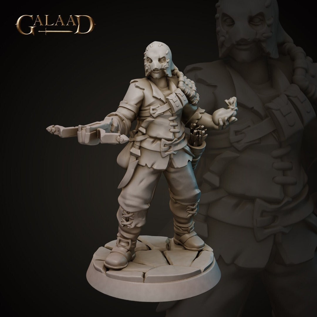 Bandit Crossbow Galaad Miniatures DND Roleplay Games Miniature Painting ...