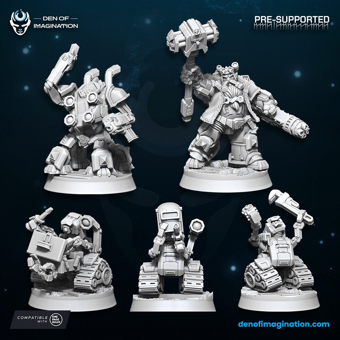 Khazaroth Techsmith | Wildmesh | Space Dwarfs | Futuristic | Roleplay ...