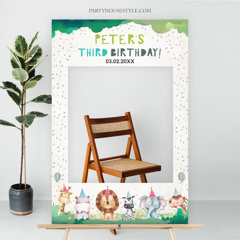 Safari Photo Booth - Etsy