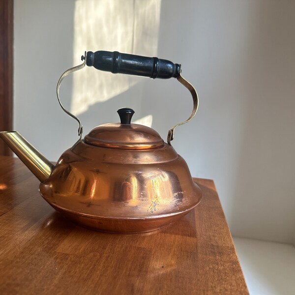 Copper Tea Pot - Etsy