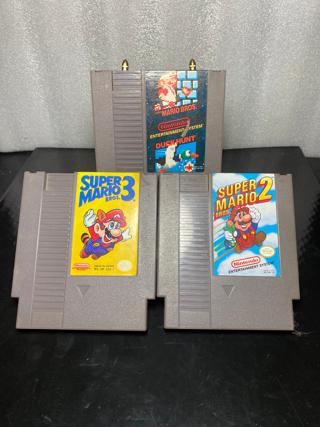 Super Mario Bros. 1 2 and 3 NES Video Games - Etsy