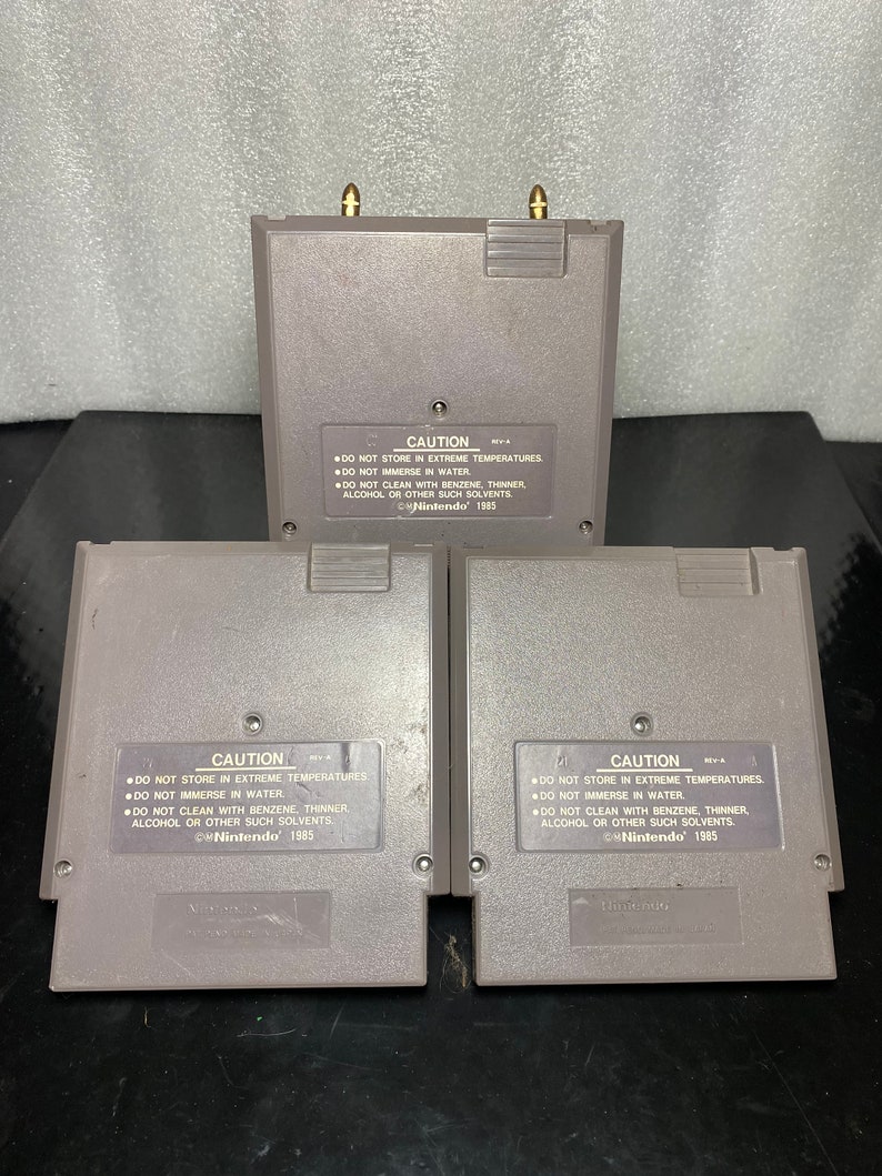 Super Mario Bros. 1 2 and 3 NES Video Games - Etsy