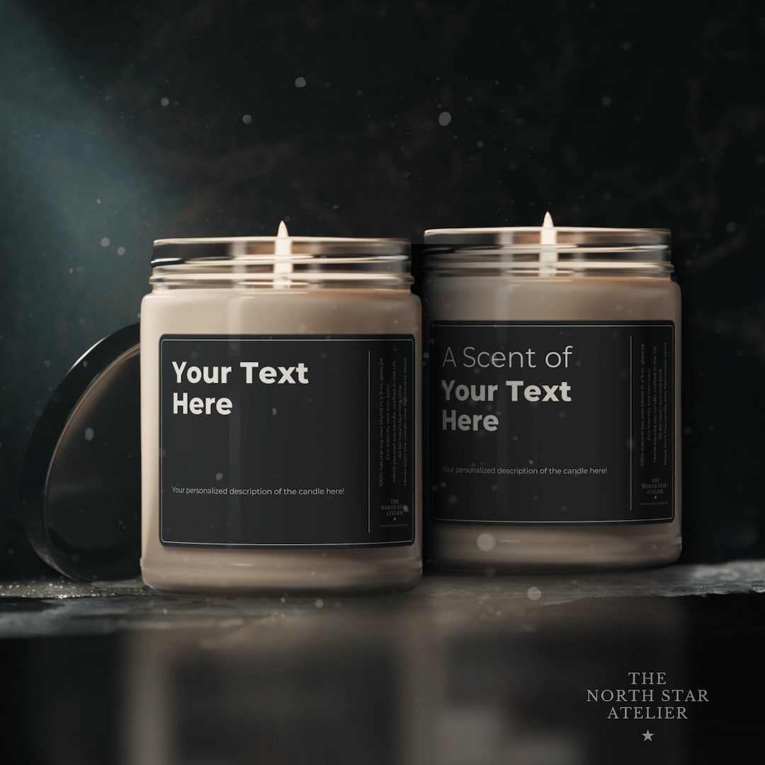 Custom Candle, Personalized Candle Gift, Custom Gift, Personalized ...