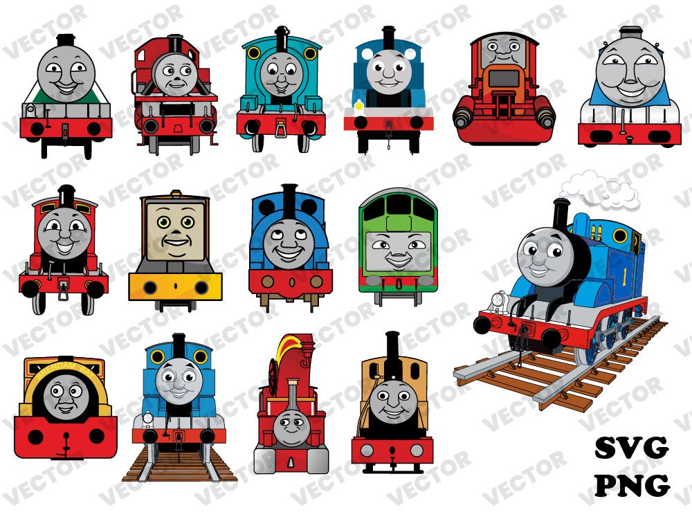 Free Clipart Thomas The Tank